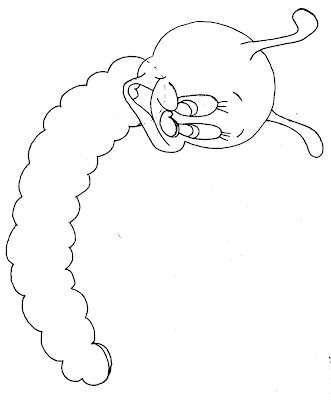 El rincon de la infancia: Gusanos porta golosinas