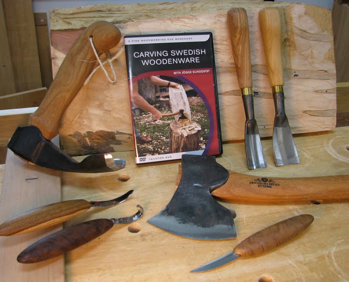 The Village Carpenter: DVD Review: Carving Swedish Woodenware