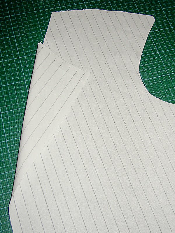 Making My Tennant Suit: Blue suit - pattern cutting the body