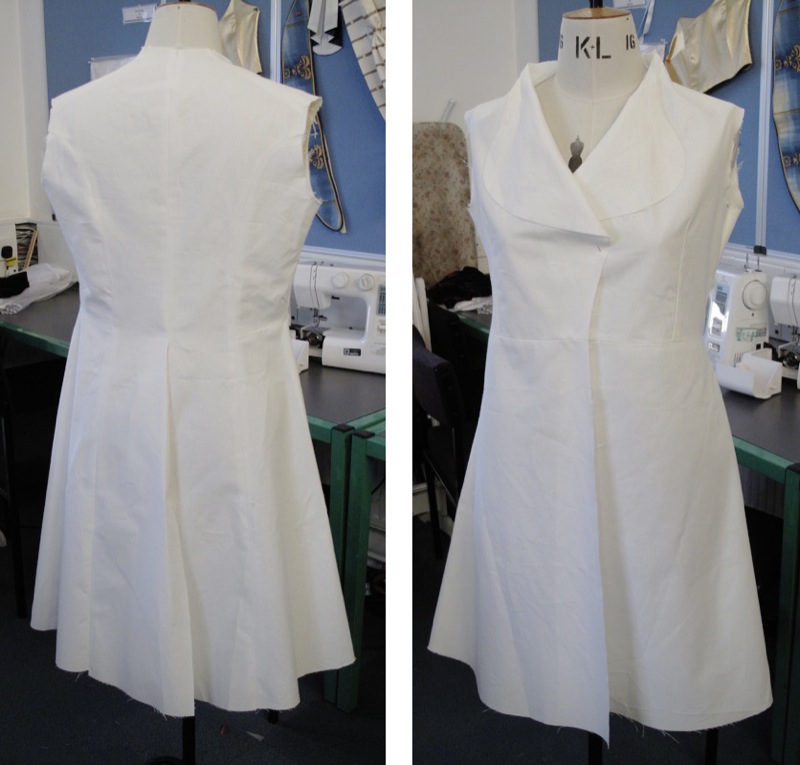 Making My 4th Doctor Costume: Season 17 Frock Coat - pattern grading