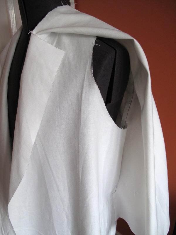 Making My 3rd Doctor Costume: Inverness Cape - cutting the pattern