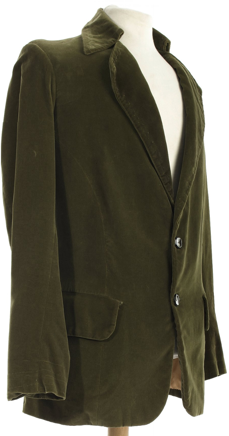 Making My 3rd Doctor Costume: Green Velvet Smoking Jacket