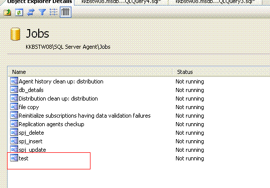 SQL and SQL only: Job still runs inspite of disabling