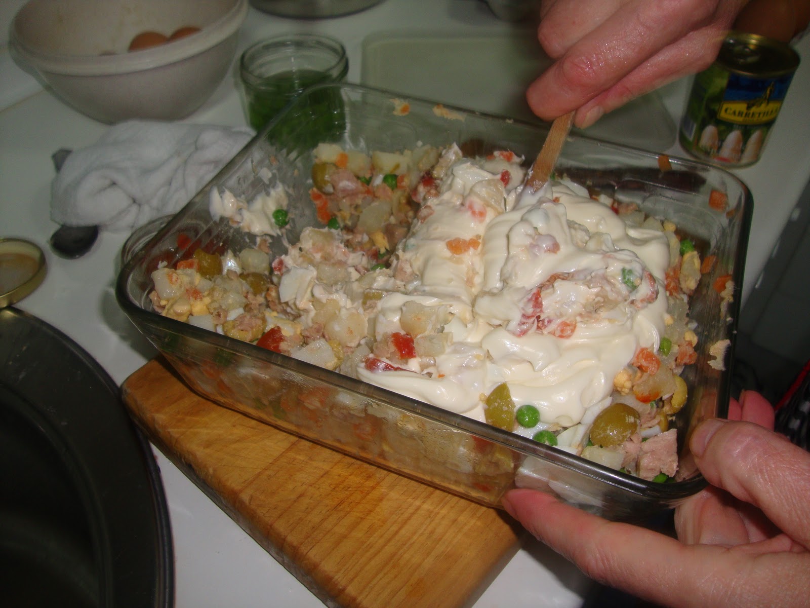 La Cocina de La Mamma Arsenia: ENSALADILLA RUSA / russian salad