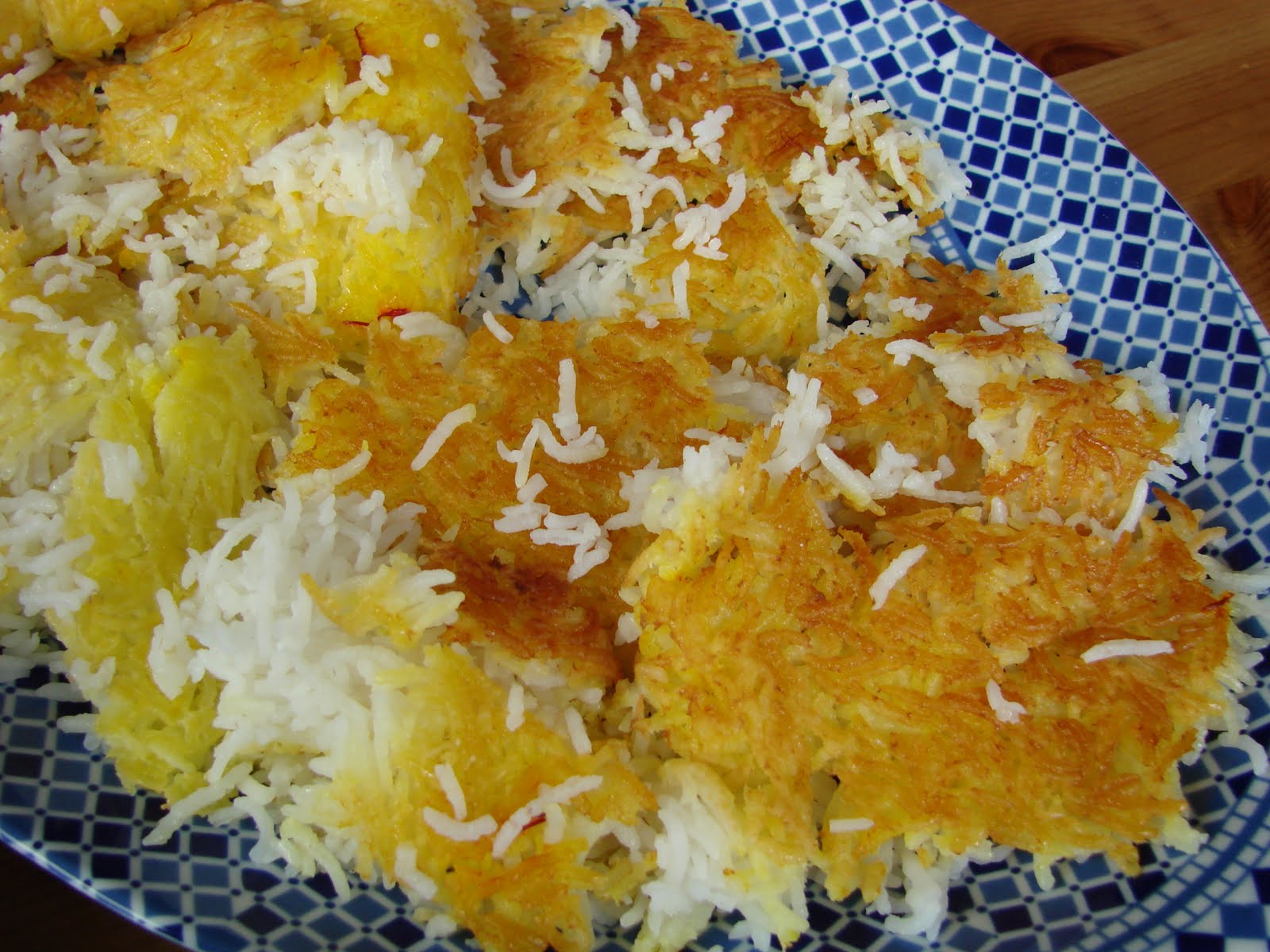 Halal Mama: Plain Persian Rice and Tah-dig