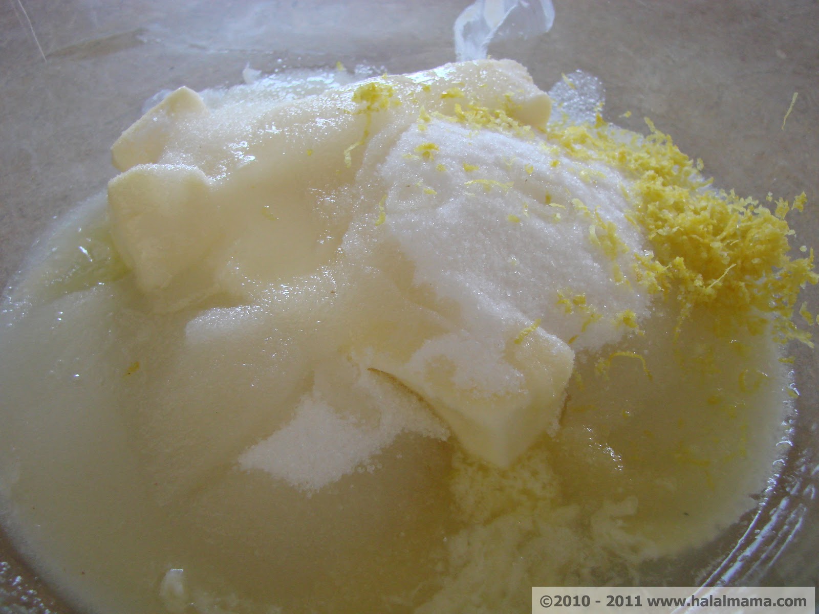 Halal Mama: Lemon Cornmeal Cake