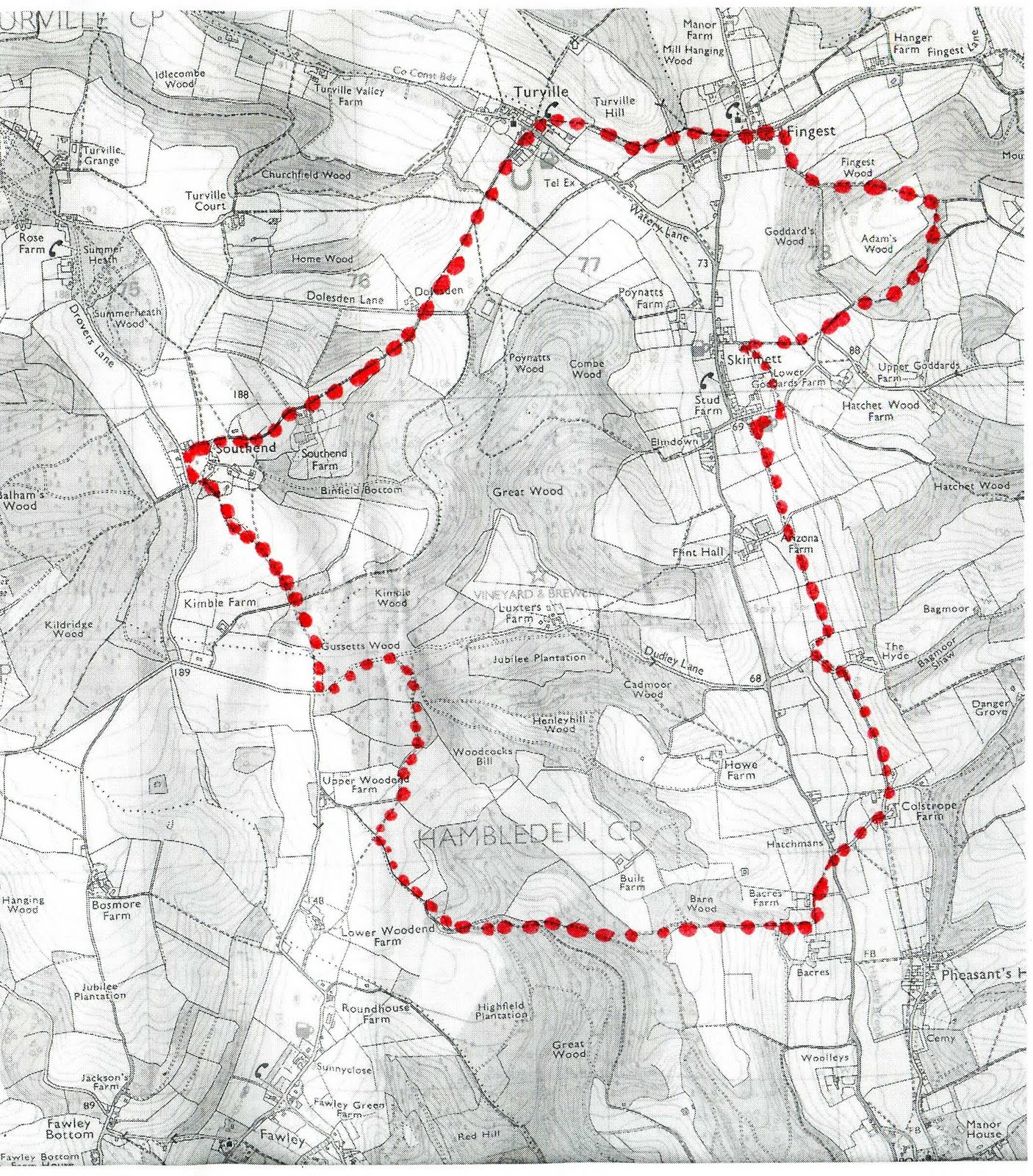 Easy Retirement: Hambleden Valley Walk
