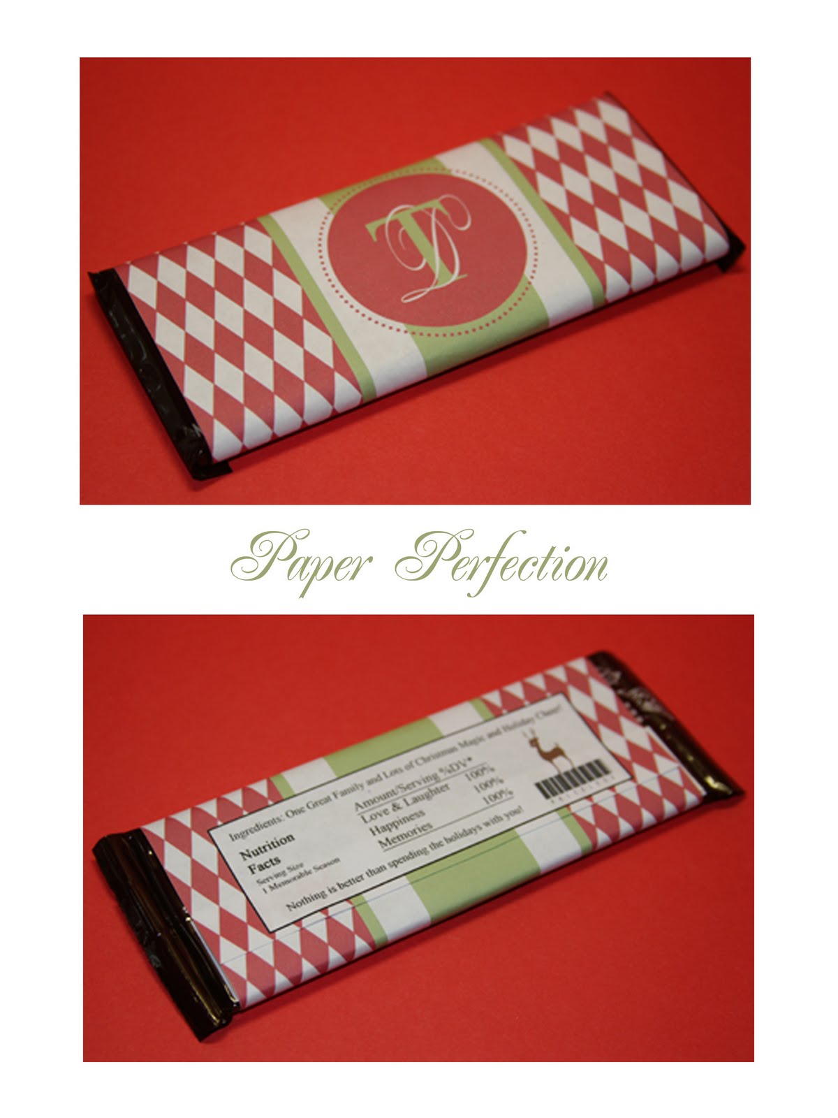 Paper Perfection: Candy Bar Wrapper