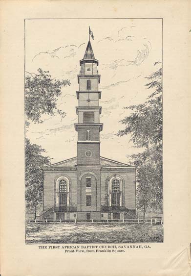 N A O M I A L L E N: First African Baptist Church in Savannah, Georgia