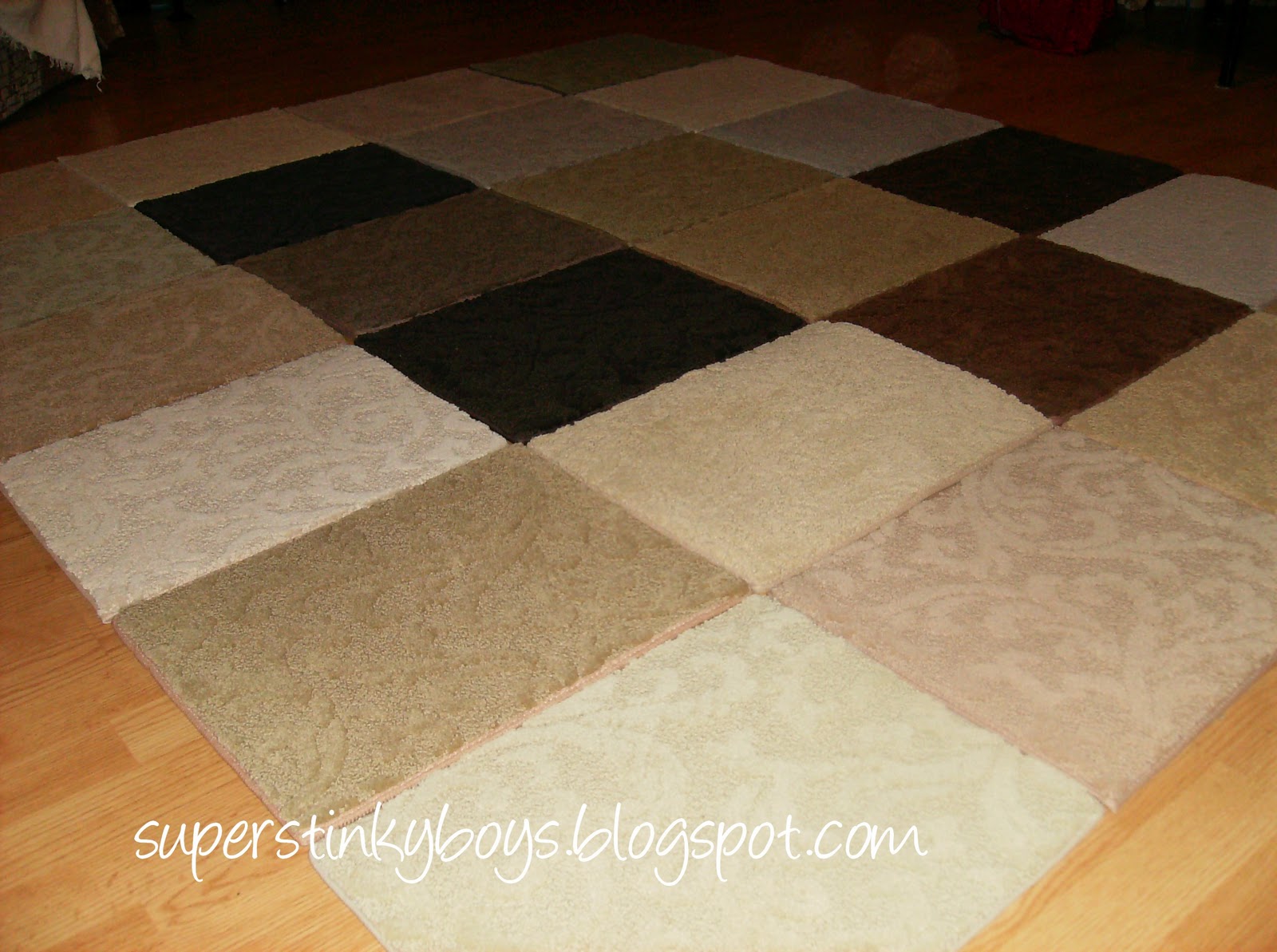 Support Blog for Moms of BOYS!: Carpet Sample Area Rug