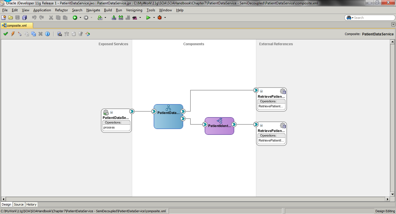 Welcome To Nick Aiva S Blog Soa Decoupling The Database Adapter Service From The Bpel Process
