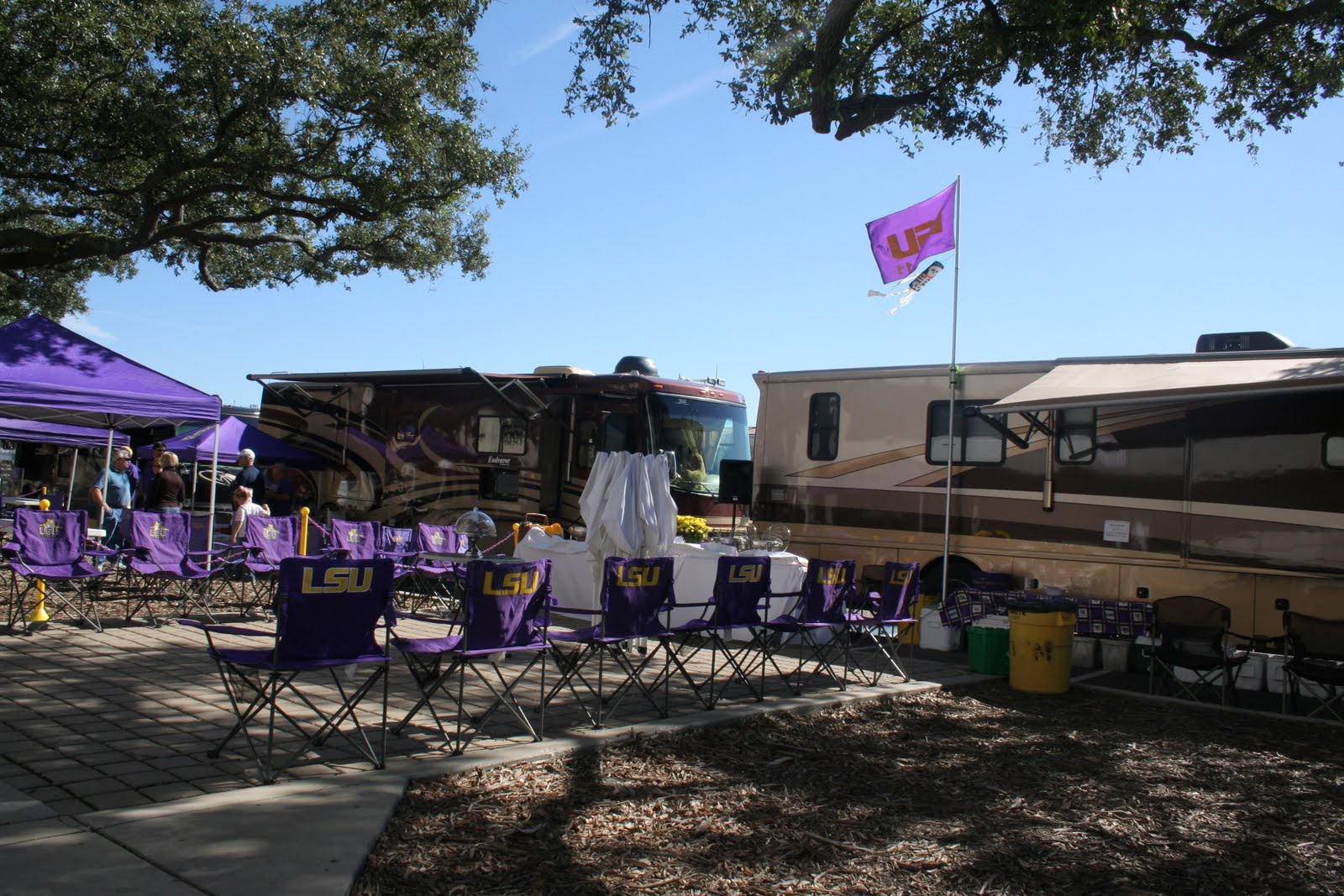 Reflective Wanderings: Tailgating at LSU