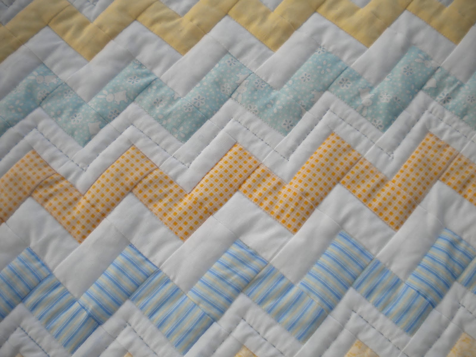 Lynda in Wonderland: Zig Zag Quilt