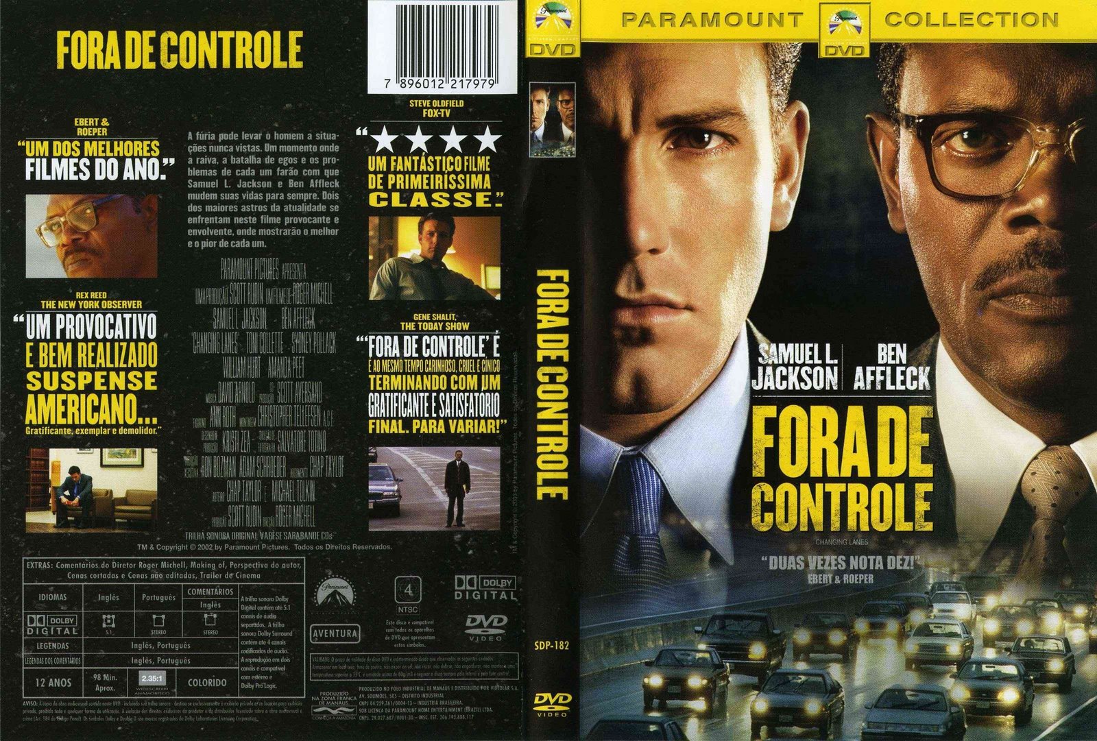 Capas Filmes Ação: Fora de Controle
