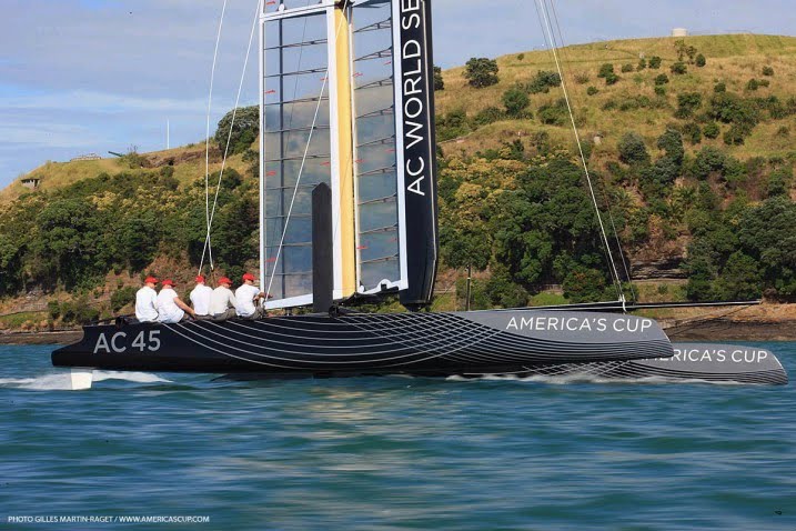 Woles: Ac 45 sailboat design