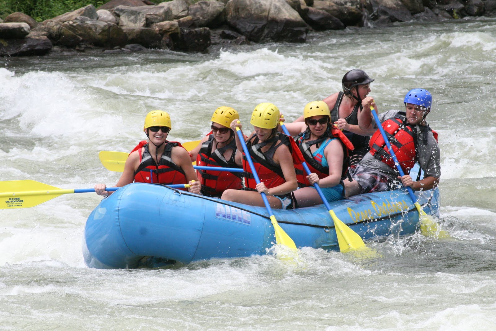 The Barnett Family: A Raftin' We WILL Go.....