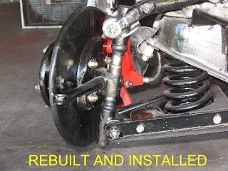 Henry's MGA: Front Suspension