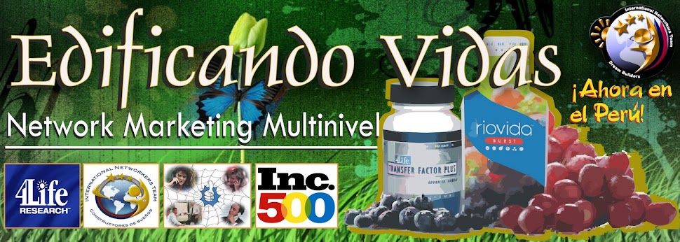 Edificando Vidas: ¿QUE ES 4LIFE?