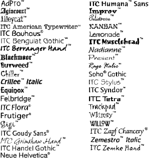 Monotype Imaging Inc.'s Flip Font Full BETTER Version