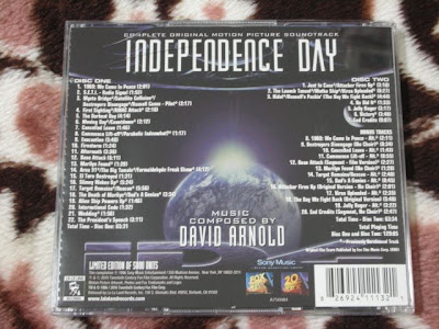 【開箱】Independence Day Complete Original Motion Picture Soundtrack－David ...