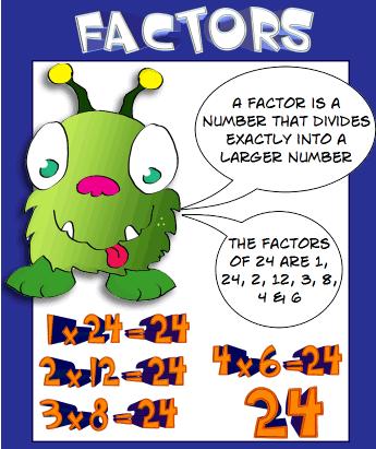 Factors and multiple | Math IQ | Math Homework Guide