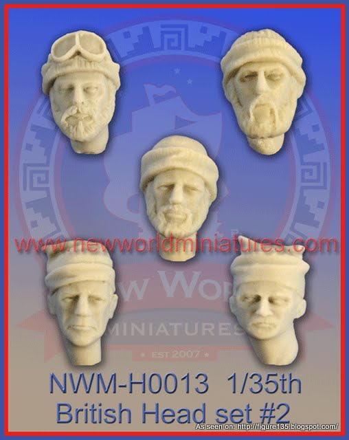 News: New World Miniatures British Head Set #2, LRDG/SAS | planetFigure ...
