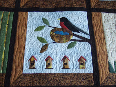 Tamarack Shack: Birdhouse Raffle Quilt