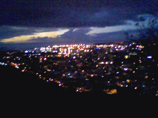 The Eagle's Lodge: Port Louis by Night From Signal Mountain