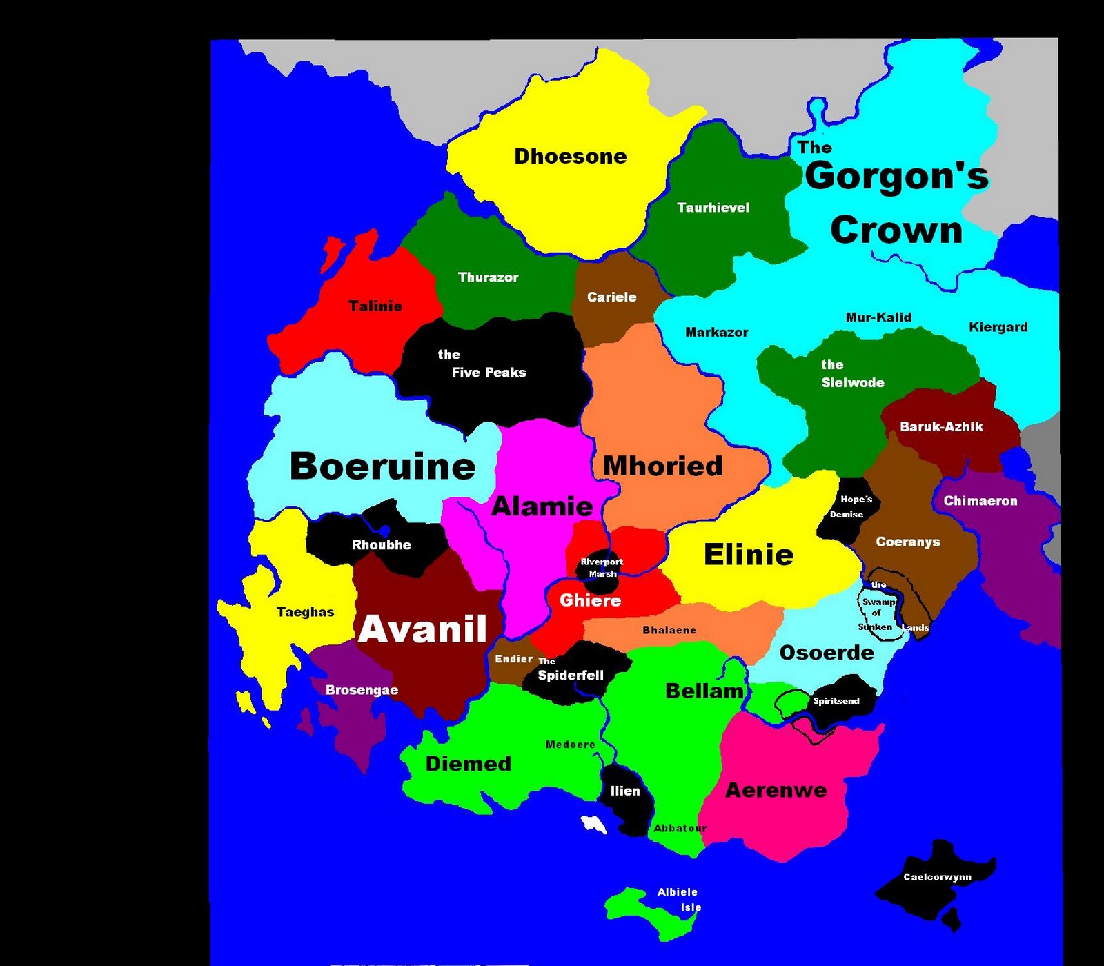 Sedrie Bellamie's Games: Maps For Fun