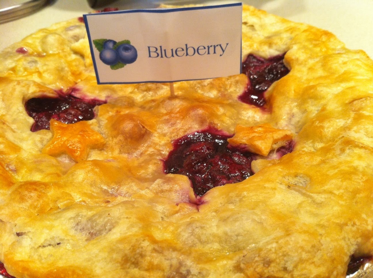 The Cookie Crumbles: Blueberry Pie