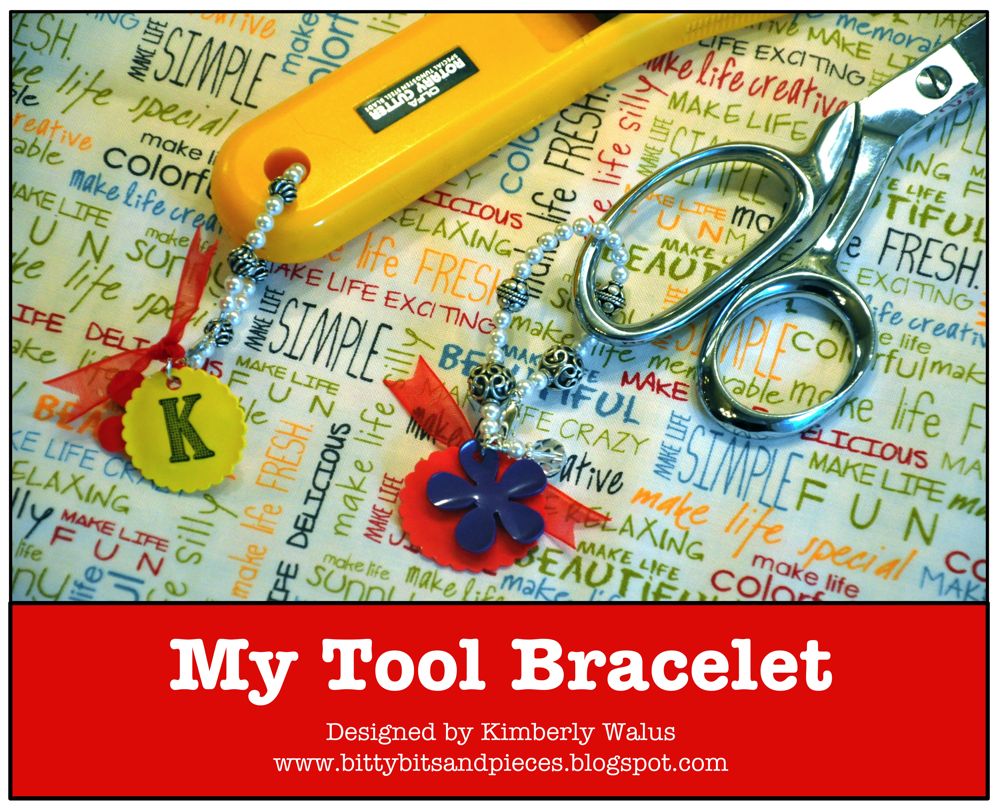 bitty bits & pieces: Tool Bracelet Tutorial