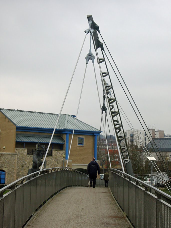 The Happy Pontist: Kent Bridges: 1. Lockmeadow Footbridge