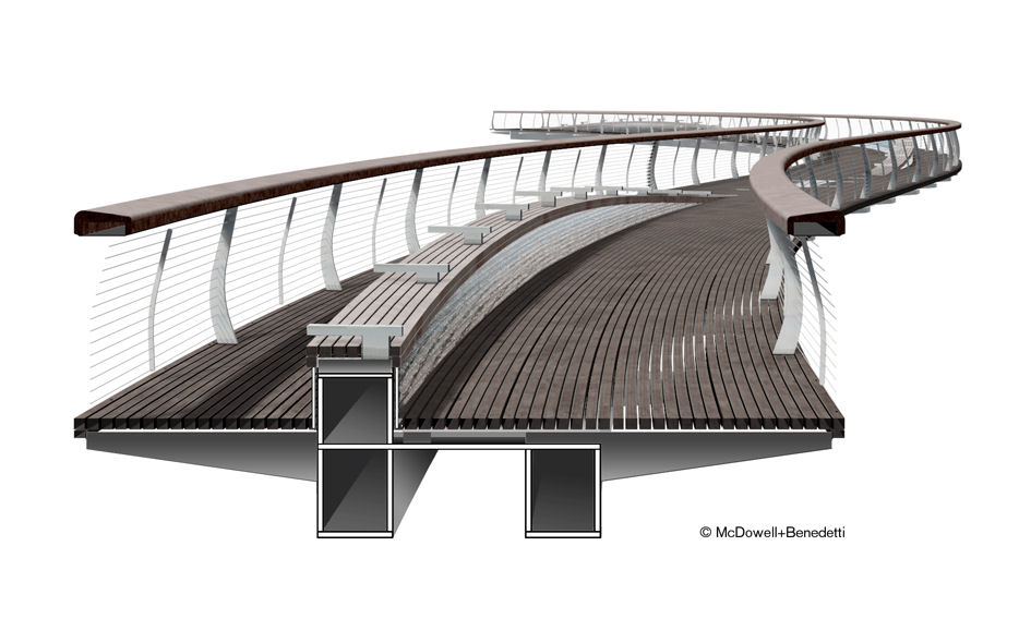 Architectural section, Architecture, Bridge structure