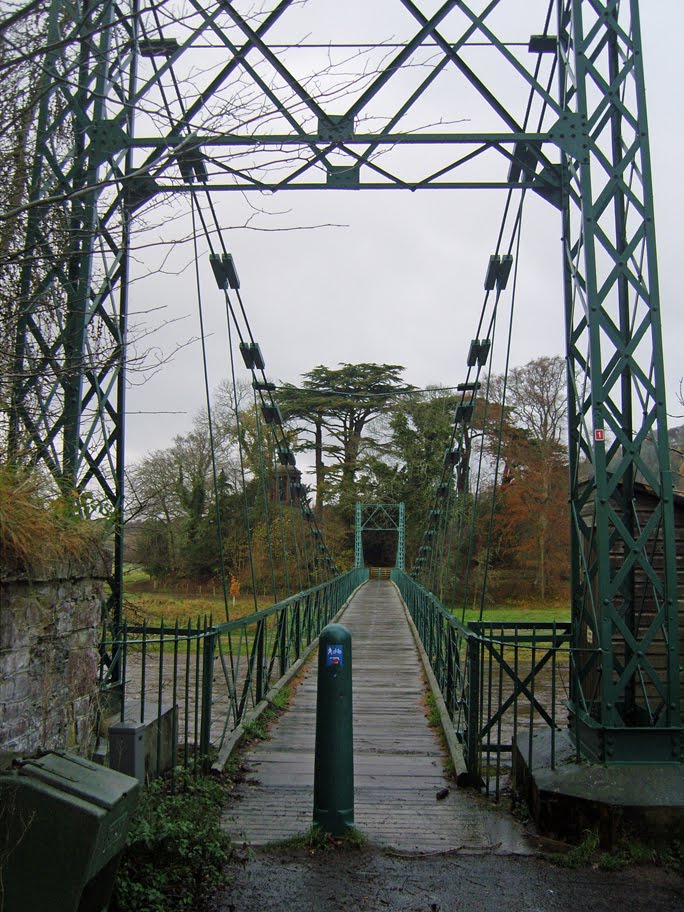 The Happy Pontist: Scottish Bridges: 15. Dryburgh Abbey Footbridge