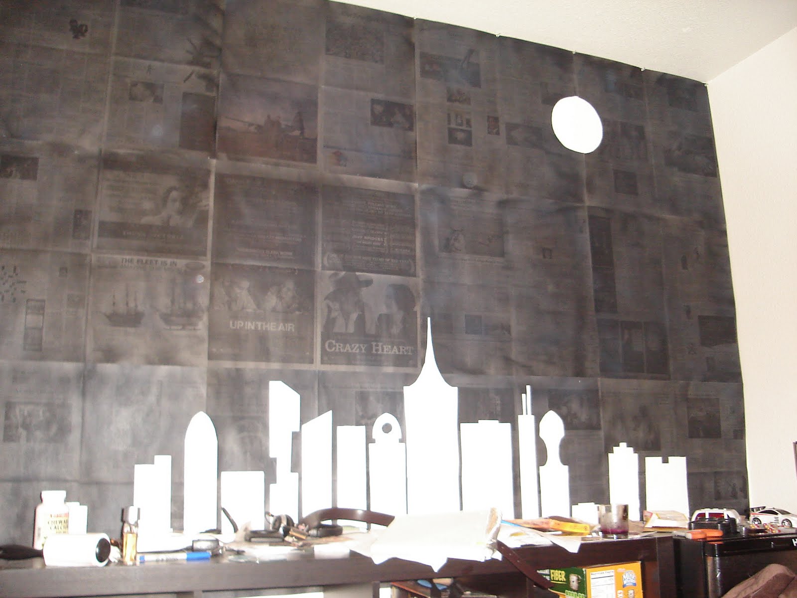 The Realm Of My Mind: Homemade Wallpaper