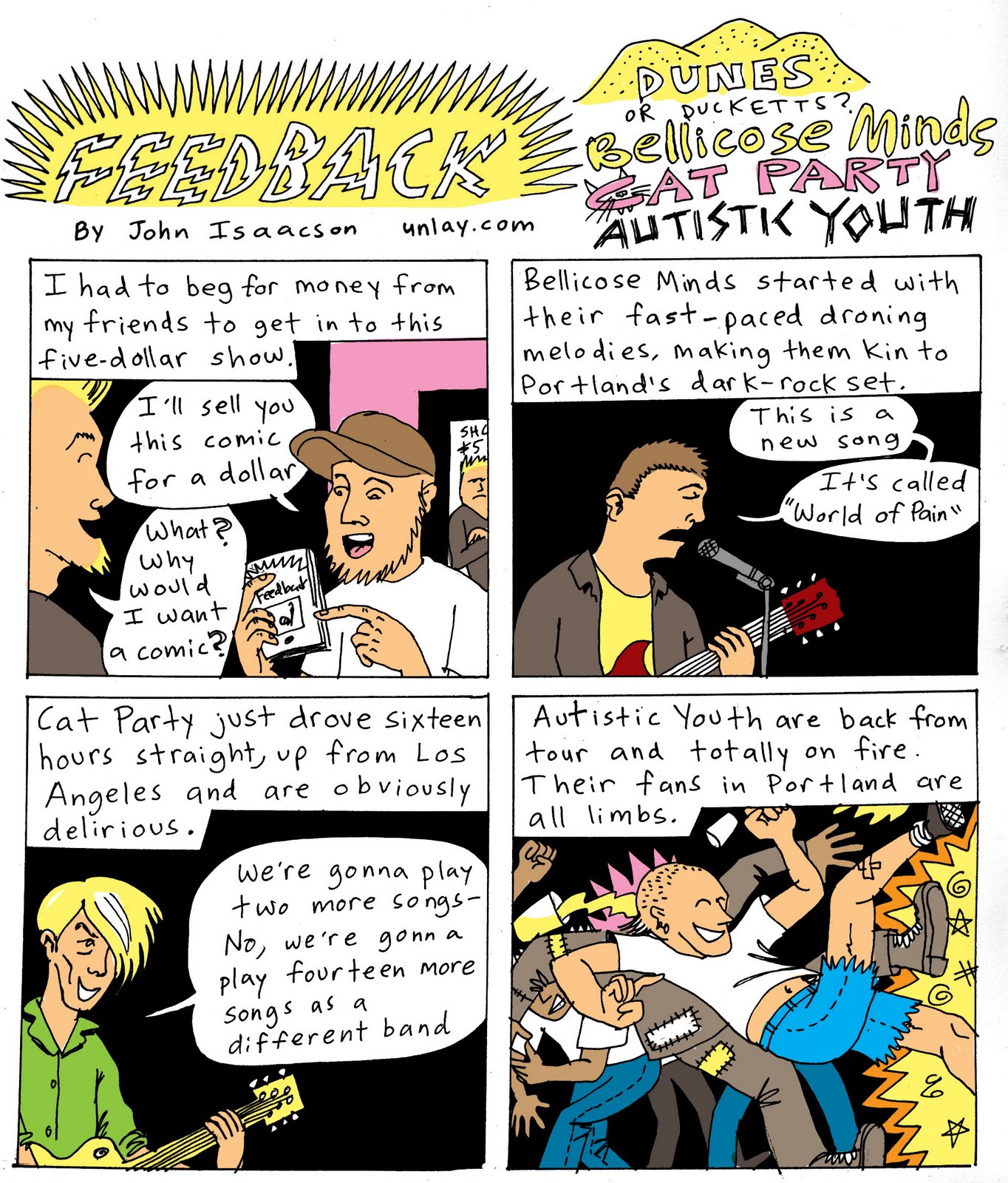 PRO-COMICS: Feedback comics