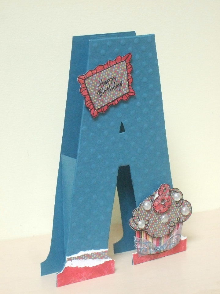 Made By Joanne: Free standing 3D letter