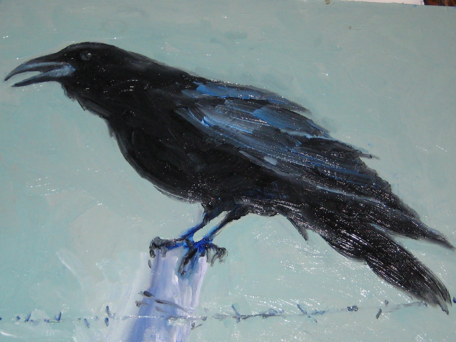 Susan Jenkins Morning Paintings: CROW