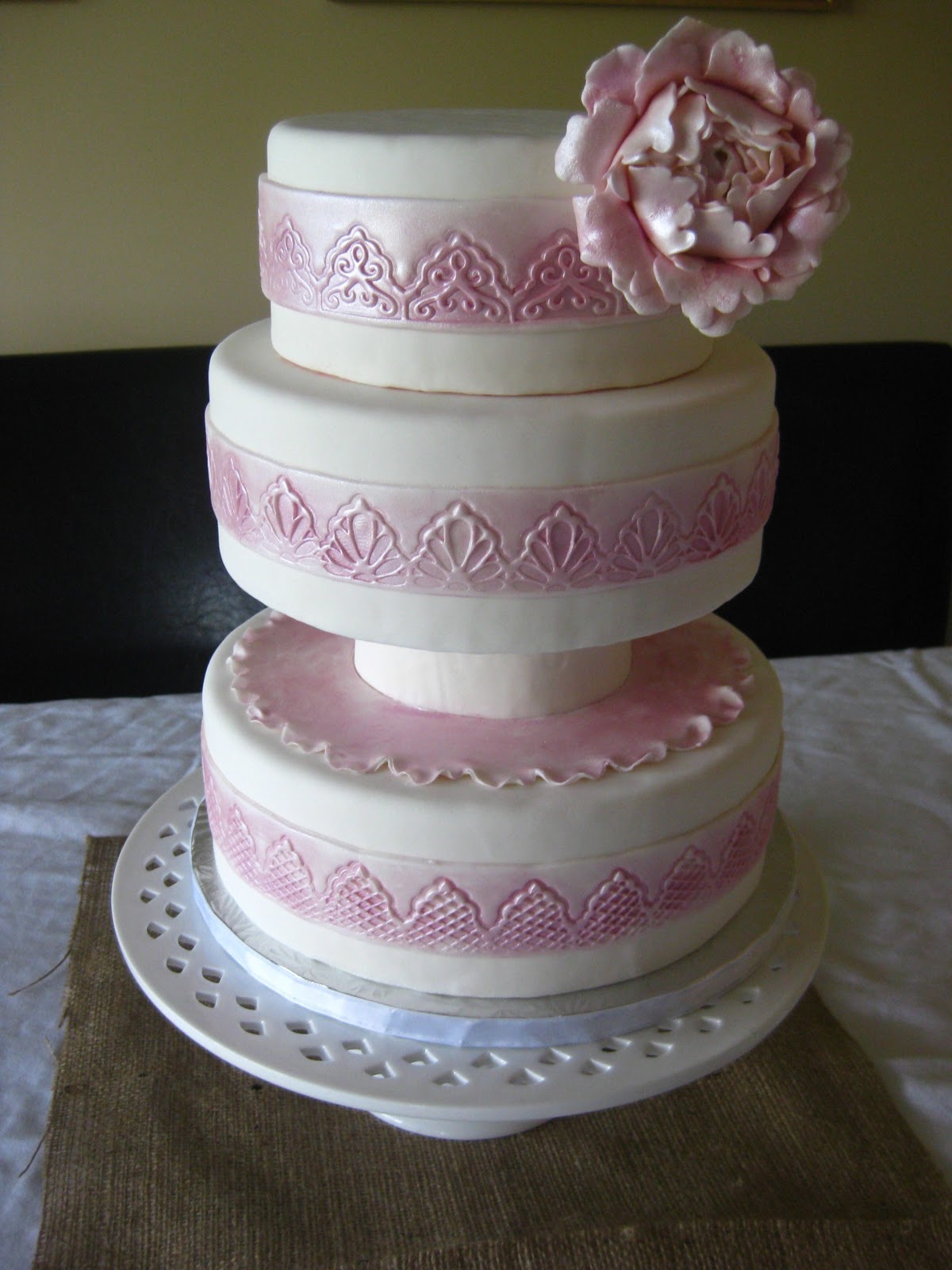 life's sweet: Pink Peony Cake