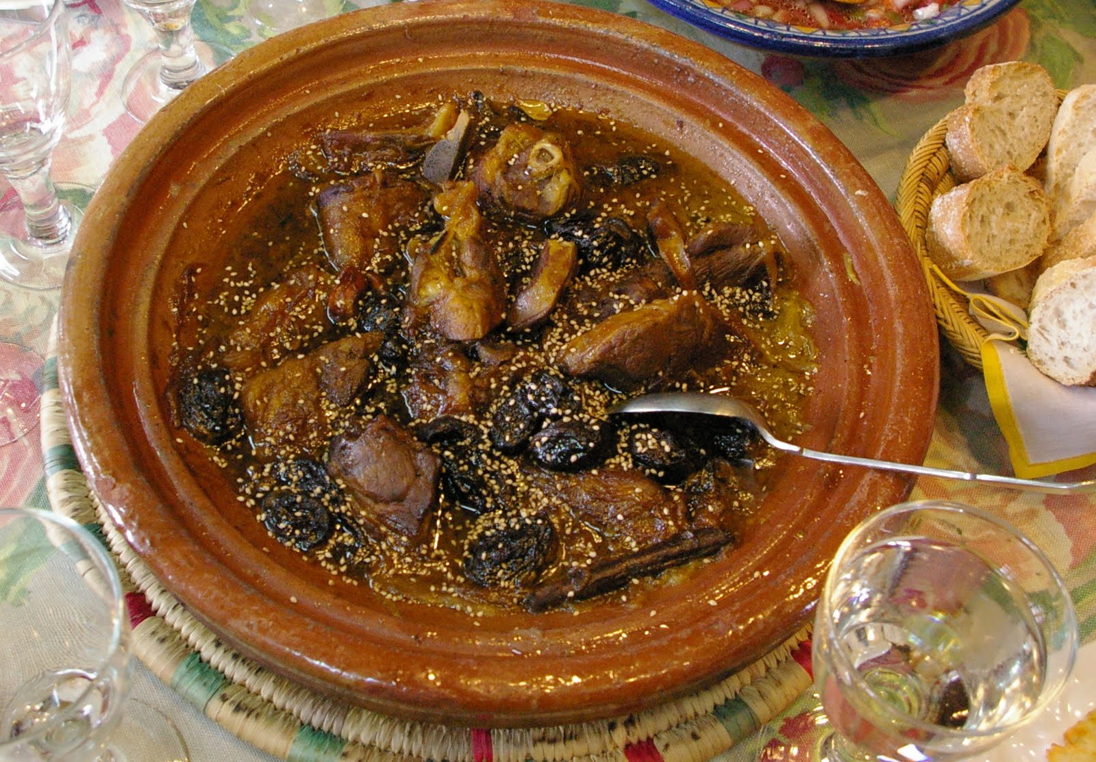 Las recetas de Manu: TAJINE DE CORDERO CON CIRUELAS