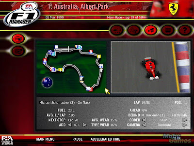 Análise: F1 Manager 2000 (Electronic Arts)