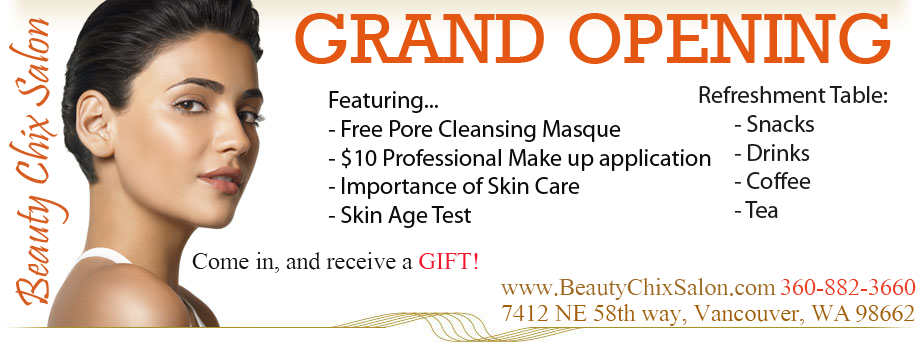 BeautyChix Salon: GRAND OPENING OF SALON