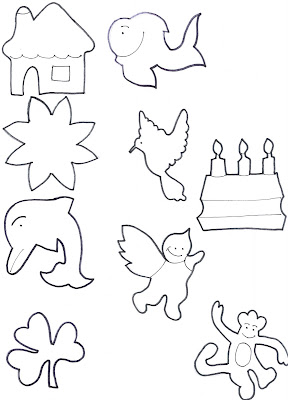 Moldes variados - Colorir | Desenhos Para Colorir