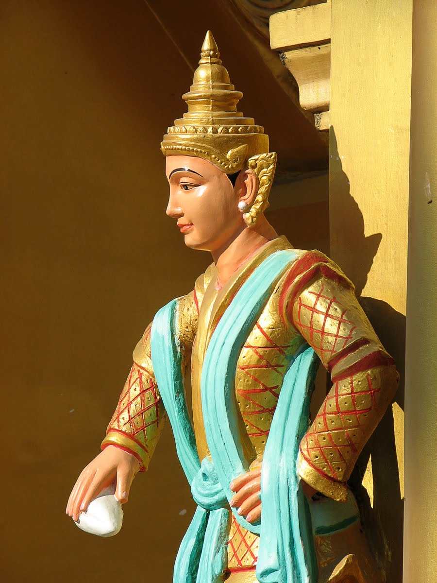 The World of Statues: Devas (Nat) from Shwe Dagon Pagoda, Yangon ...