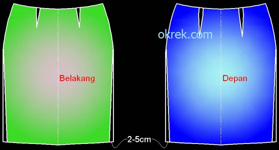 22+ Top Rok Span Selutut