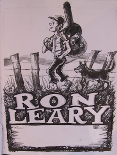 the mad craft shoppe: Ron Leary Gig Poster