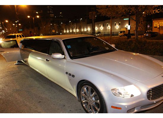Maserati stretch limo.... ~ CarolinaWare's own: The WareHouse
