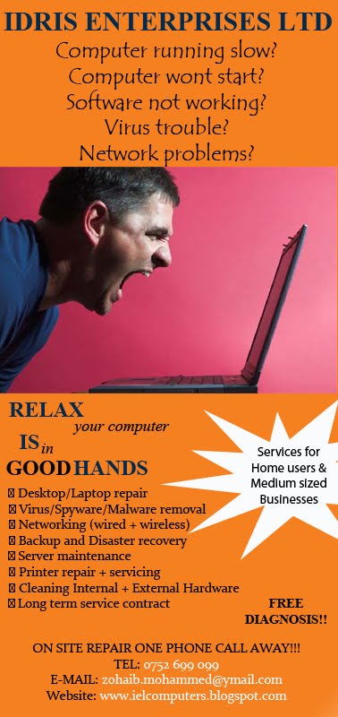 IEL Computers: Computer Repair Service and Maintenance in Kenya