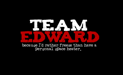 i like myself and the way i am: Team Edward vs Team Jacob