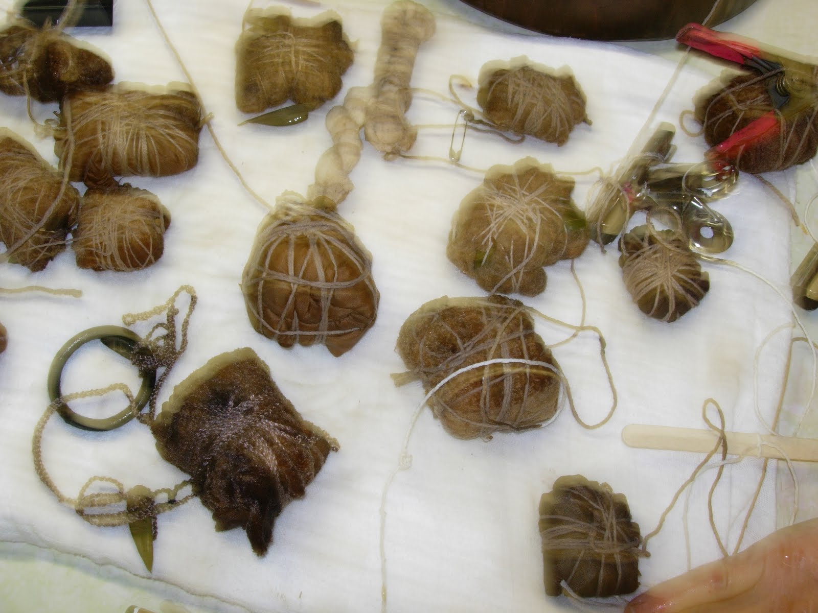 Sue's Textile Art: India Flint workshop